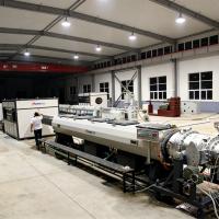 China 16-1600mm HDPE PE100 Pipe Extrusion Line for Municipal Water Gas Supply for sale