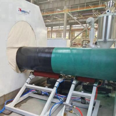 China Steel Pipe FBE 3LPE Anti-Corrosion Coating Line for Long Distance Oil gas Pipelines for sale