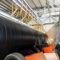 China Steel Pipe FBE 3LPE Anti-Corrosion Coating Line for Long Distance Oil gas Pipelines for sale