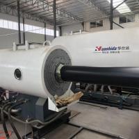 China Automatic HDPE Jacket Pipe Extrusion Line for PU Pre-Insulated Pipes for sale