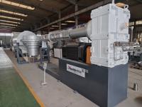 China Automatic HDPE Jacket Pipe Extrusion Line for PU Pre-Insulated Pipes for sale