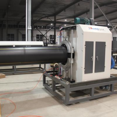 China Full Range HDPE PE100 Pipe Extrusion Line for water gas Municipal Pipeline for sale