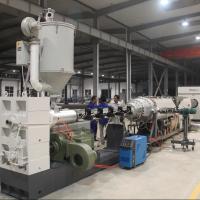 China Full Range HDPE PE100 Pipe Extrusion Line for water gas Municipal Pipeline for sale