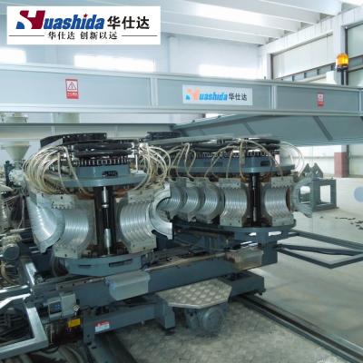 China Automatic Double Wall Corrugated Pipe Extrusion Machine with PLC Control System for sale