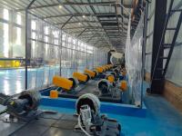 China Automatic 3-Layer PE FBE Steel Pipe External Anti-Corrosion Coating Machinery for sale