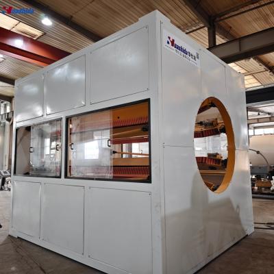 China Complete Automatic HDPE Jacket Pipe Production Line for Pre-Insulated Pipe with Vacuum Calibration for sale