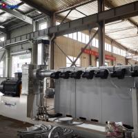 China Complete Automatic HDPE Jacket Pipe Production Line for Pre-Insulated Pipe with Vacuum Calibration for sale