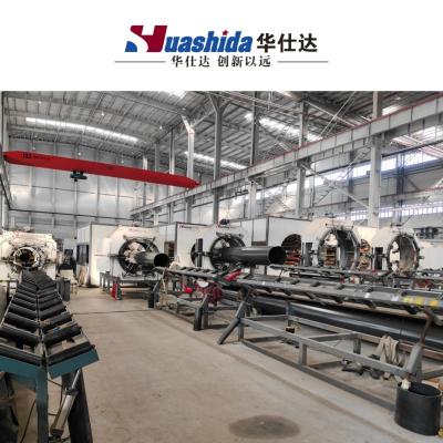 China Large-Diameter Pre-Insulated Pipe Production Line with chipless cutting machine for sale