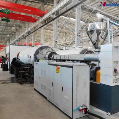 China High-Performance HDPE Jacket Extrusion Line for Pre-Insulated Pipe Production for sale