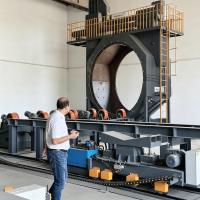 China 3PE Steel Pipe Anti-Corrosion Coating Line for DN325-2020mm, Medium-Large Diameter Production Equipment for sale