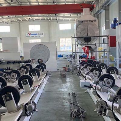 China Automatic 3LPE Coating Pipe Production Line with PLC Control System and FBE Epoxy Powder Coating for sale
