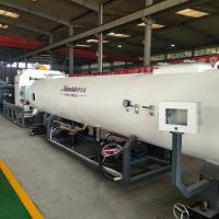 China PLC Controlled Pre-Insulated Pipe Extrusion Line with Vacuum Calibration and Integrated System for Stable Performance for sale