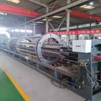 China PLC Controlled Pre-Insulated Pipe Extrusion Line with Vacuum Calibration and Integrated System for Stable Performance for sale