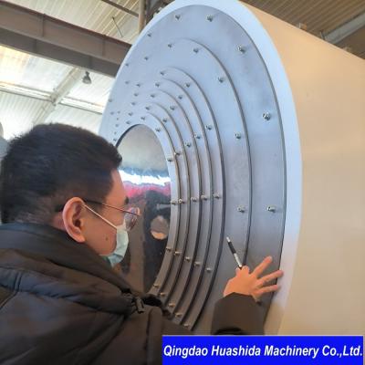 China PLC Controlled Pre-Insulated Pipe Extrusion Line with Vacuum Calibration and Integrated System for sale