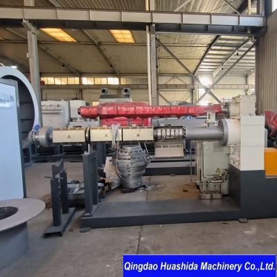 China PLC Controlled Pre-Insulated Pipe Extrusion Line with Vacuum Calibration and Integrated System for sale