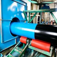 China High Capacity 3PE Pipe Coating Line, Mass Production Anti-Corrosion Equipment for Large-Scale Pipeline Projects for sale