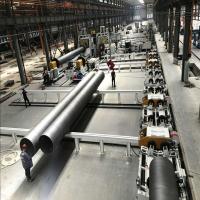 China PUR Spray PE Wrapping Pre-Insulated Pipe Line for District Water Cooling Heating for sale