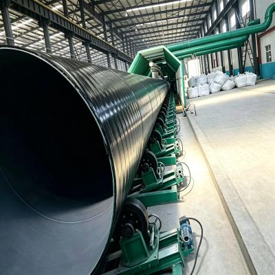 China Water Supply Pipeline 3PE Coating Line Drinking Water Pipe Anticorrosion Machine for sale
