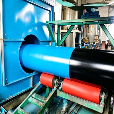 China Mining Slurry Pipeline 3PE Coating Machine Wear Resistant Mine Transport Pipe Line for sale