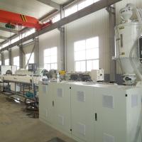China HDPE Hollow Wall Spiral Pipe Extruding Machine with 200-3000mm Pipe Range and Single-Screw Extruder for High Ring Stiffness for sale