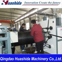 China 200-3000mm Computerized HDPE Hollow Wall Winding Pipe Production Line with Hollow Wall Structured Design for sale