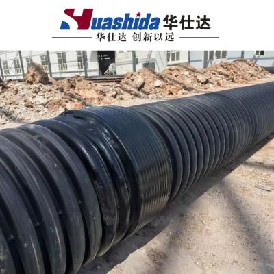 China High Efficiency HDPE/PP Double Wall Corrugated Pipe Extrusion Line for sale