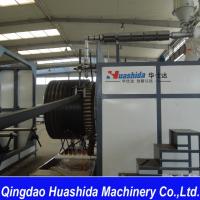China 200-3000mm Computerized Hollow Wall Structured HDPE Hollow-Wall Winding Pipe Extrusion Line and HDPE Hollow-Wall Winding Pipe Production Line for sale