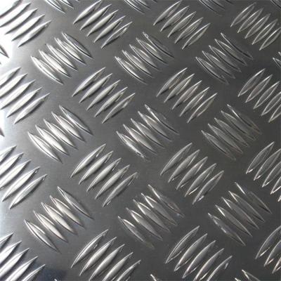 China Embossed Patterned Aluminum Diamond Plate 8mm For Architectural Appearance for sale