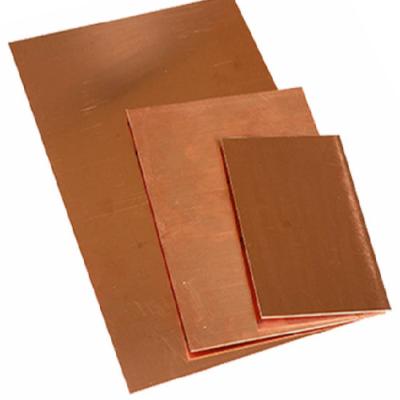 China T2 Pure Copper Plate 99.9% High Conductivity Customized Size For Electrical Use for sale