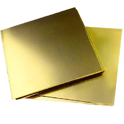 China Thickness 0.3mm To 50mm brass metal sheets Width Up To 2000mm Custom Cut To Size for sale