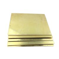 China Brushed Brass Sheet For Electrical Components, Decorative Fixtures And Industrial With Custom Thickness Options for sale