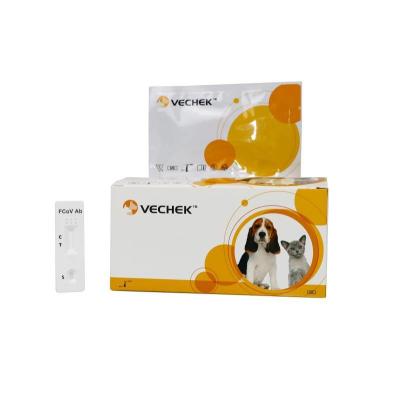 China FCoV Antibody Rapid Test Cassette Serum / Ascites / Hydrothorax for sale