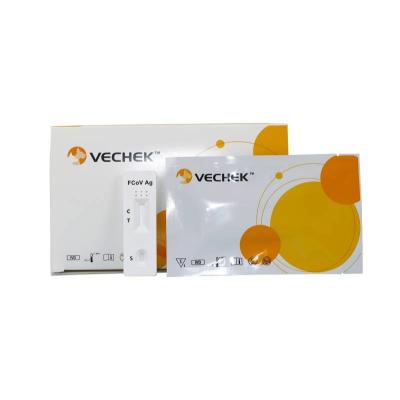 China Feline Corona Virus Antigen Rapid Test Cassette Ascites Hydrothorax for sale
