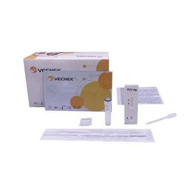 China Veterinary FCV Cat Test Kits , Secretions Feline Calicivirus Test Kit for sale