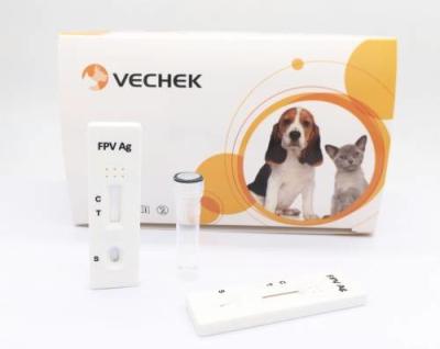 China Feline Panleucopenia Virus Antigen (FPV Ag) Test High Specificity for sale