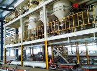 China decoration gypsum board machine for wall & ceilling usage with different designs for sale