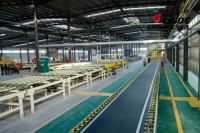 China automatic and semi-automatic gypsum board processing machine price for natural and chemical gypsum for sale