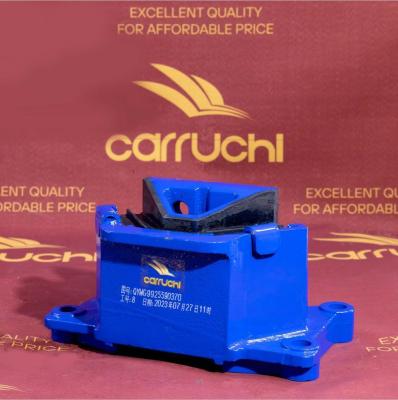 China Carruchi 7.7KG Replace/repair  Excellent Performance and Durability Truck Spare Parts Engine rear rubber support for  SINOTRUK HOWO T7H Engine Parts for sale
