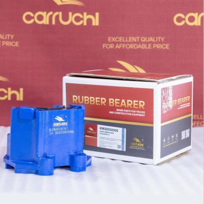 China Wg9925590270 Carruchi Sinotruk Shacman Sitrak C7h Truck Engine Front Rubber Support for sale