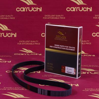 China CARRUCHI KM0800023 8PK807 VG1062060016 WD615.47 HOWO Engine TX FAN BELT for sale