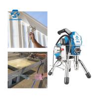 China Zhongren 1500W Electric Airless Paint Sprayer with 3200 PSI Max Pressure and 4L/min Flow Rate for sale