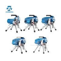China 1000W Industrial Airless Paint Sprayer with 3200 PSI Max Pressure and 3.5-8 L/Min Flow Rate for sale