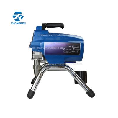 China Zhongren ZRSM-E695 Electric Airless Paint Sprayer 2200W Brushless Motor 3200PSI Industrial Grade for sale