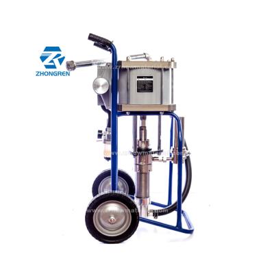 China Industrial Pneumatic Airless Sprayer 32:1-48:1 Pressure Ratio 125-280mm Cylinder Bore for Railway Track Waterproof Coating for sale