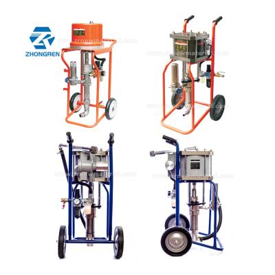 China Industrial Pneumatic Airless Paint Sprayer 32:1-48:1 Pressure Ratio 125-280mm Cylinder Bore for Protective Coatings for sale