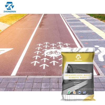 China Thermoplastic Road Marking Paint Whiteness Above 80 Fading Resistant 180°C-220°C for sale