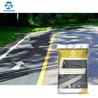 China Custom Thermoplastic Road Marking Paint 180-220°C Heating Temperature with -10°C Cold Resistance for Highways and Airports for sale
