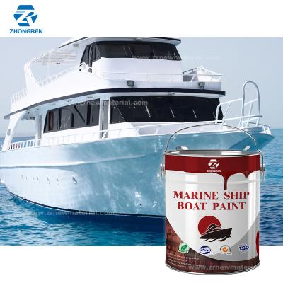 China High Hardness Marine Boat Paint 25 Kg MOQ with Polyurethane/Epoxy Formula for Underwater Corrosion Protection for sale