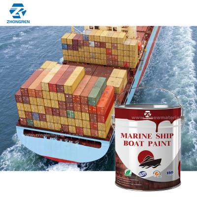 China Long Lasting Antifouling Boat Paint 25 Kg Minimum Order Environmental Friendly Marine Coating for sale