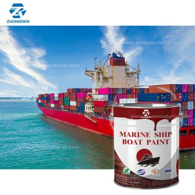 China Antirust Flexibility Marine Top Paint UV Protection For Vessel Structure And Components for sale